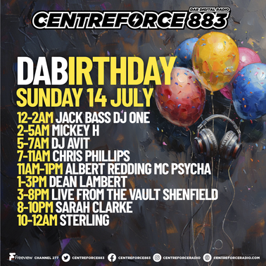 DJ Arbs 6th DABirthday - 883.centreforce DAB+ - 14 - 07 - 2024 .mp3 by ...