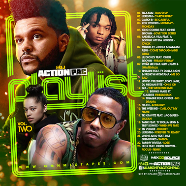 DJ ACTION PAC - PLAYLIST 2 " 2018 " by J.Nickelz ( Frontrow E.N.T ...