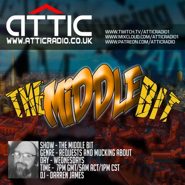 Darren James - THE MIDDLE BIT 30.10.2024 by Attic Radio | Mixcloud
