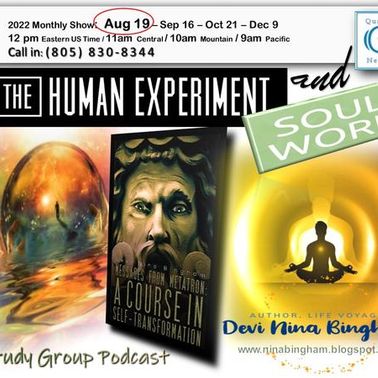 8/19 ~ C View 2022 Messages From Metatron: The Human Experiment and Soul Work by Charlotte View ...