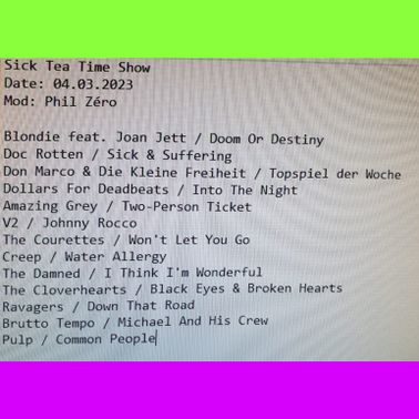 2023_03_04_Sick Tea Time Show by Sick Tea Time Show | Mixcloud