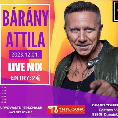 Bárány Attila - Live Mix @ Grand Cafe - Dunaszerdahely - 2023.12.01. by ...