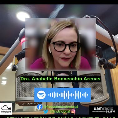 TEMA: Actualización de guías alimentarias INVITADA: Dra. Anabelle ...