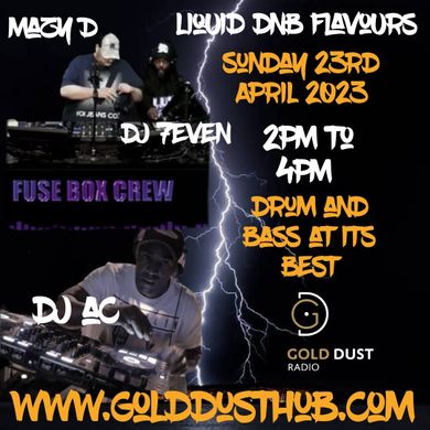 Sunday Liquid DnB Flavours April 2023 Rebel AC with guest DJ's 7even ...