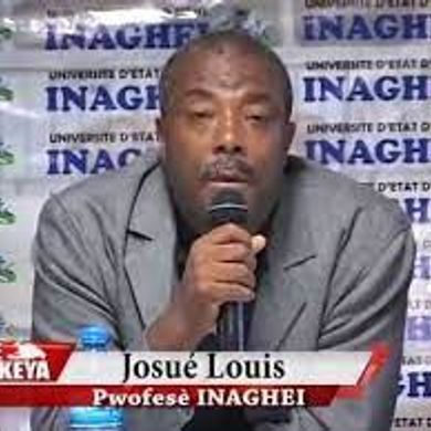VisDwayen zafè akademik INAGHEI a Josué Louis pete kriye sou sitiyasyon ...