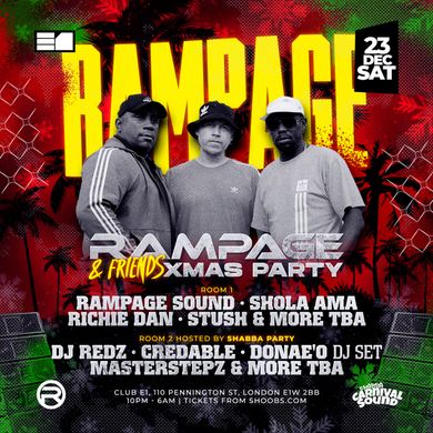 Rampage & Friends Xmas Party Warm Up Mix by Rampage Sound | Mixcloud