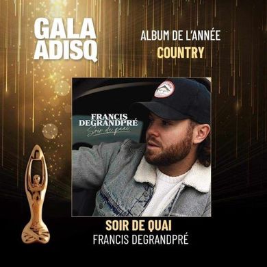 Entrevue réaction avec Francis Degrandpré suite a ses nombreux prix ...