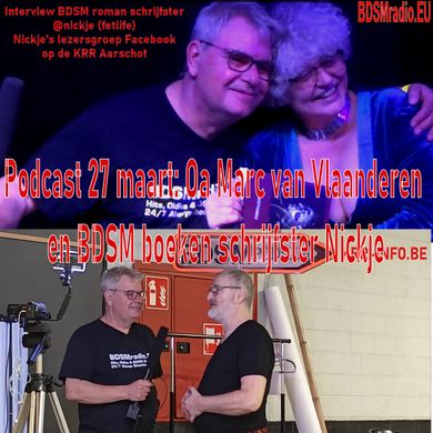 tom Verhoeven BDSMradio.EU live O.a. Interview Marc van Vlaanderen en BDSM boeken schrijfster ...