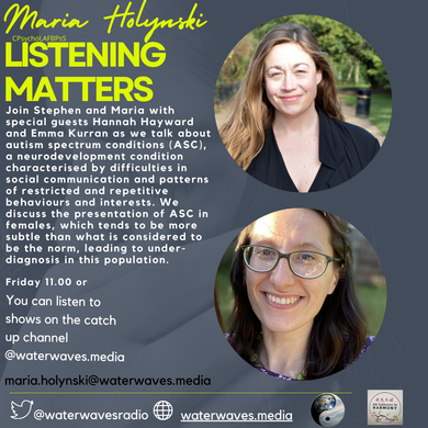 Maria and Stephen meet Hannah Hayward and Emma Kurran to talk Autism by ...