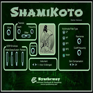 ShamiKoto Virtual Japanese Koto and Shamisen (VST Windows, Audio Unit ...