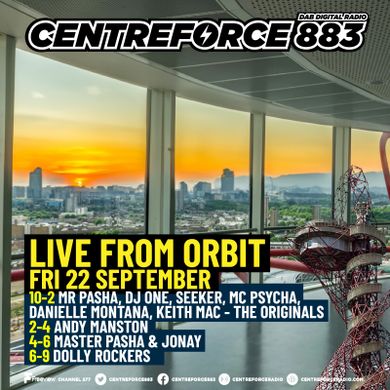 live from The Orbit Stratford lost in orbit pre party- 883 Centreforce ...