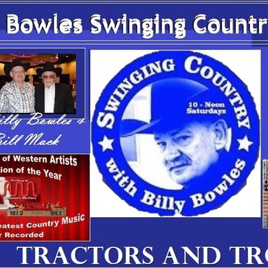Tractors & Troubadours Host Brent Adams with Billy Bowles of KSSL Radio ...