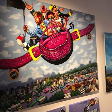 ARTCAF: L’histoire de la peinture Congolaise se refait dans les Marolles à Bruxelles!!! by ...