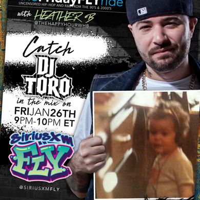 Dj Toro Live on SiriusXMfly Throwback Mix Pt2 by 92.3AMPradio NYC Dj ...