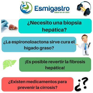 150 - Tratamiento del hígado graso - Porque hacer una biopsia - La ...
