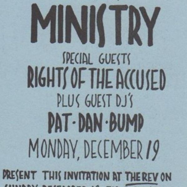 Dan Nigrin, Bump Stadelman, Pat Graziosi - DJ'ing pre-Ministry show ...