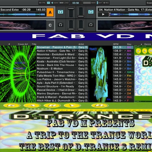 Fab vd M Presents A Trip To The Trance World - The Best Of D.Trance 8 ...