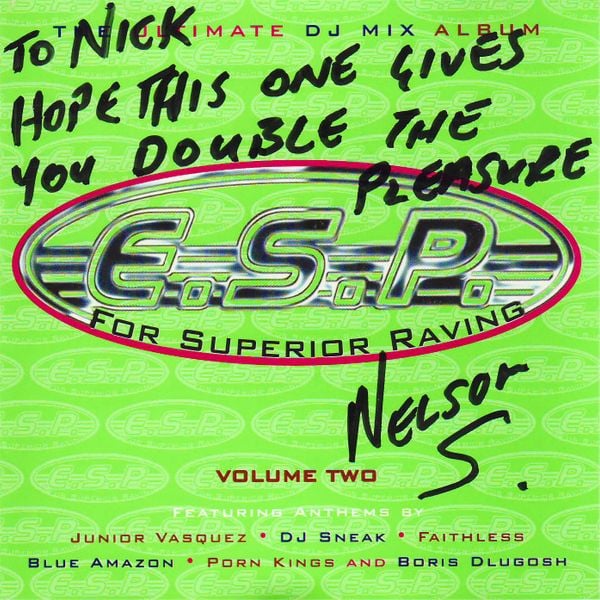 ESP - Volume 2 - Mixed by DJ Nelson by Nic Burger | Mixcloud