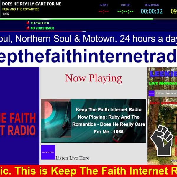 Keep The Faith Internet Radio on Mixcloud Live | Mixcloud