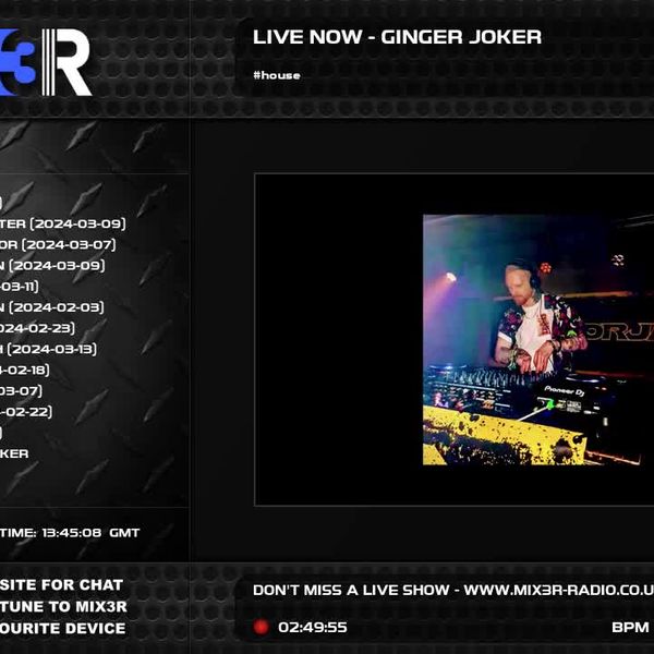 MIX3R RADIO on Mixcloud Live | Mixcloud