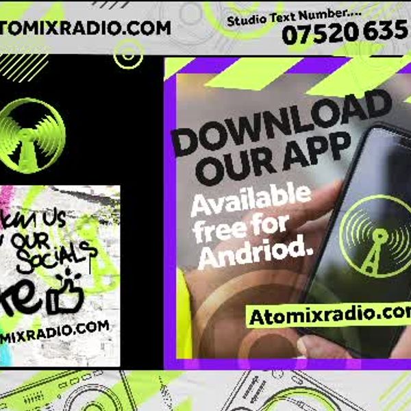 Atomix Radio on Mixcloud Live | Mixcloud