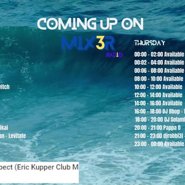 Mix3rRadio on Mixcloud Live | Mixcloud