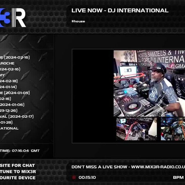 MIX3R RADIO on Mixcloud Live | Mixcloud