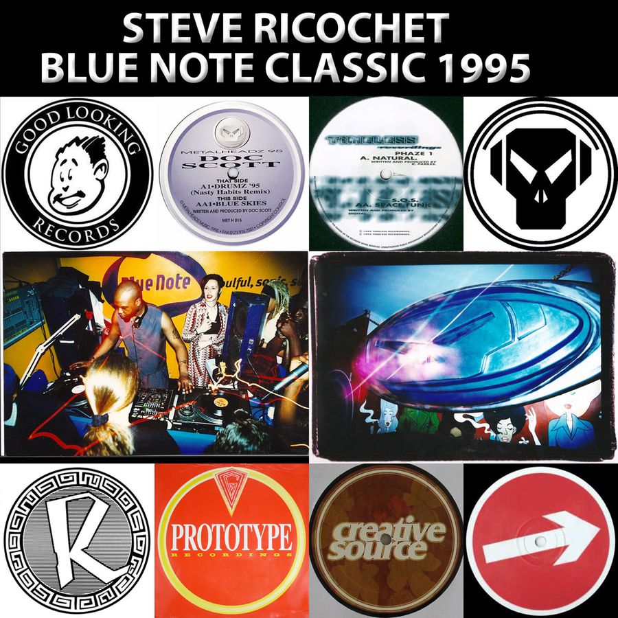 Metalheadz Blue Note Classics 1995 - 1996 by Steve Ricochet | Mixcloud