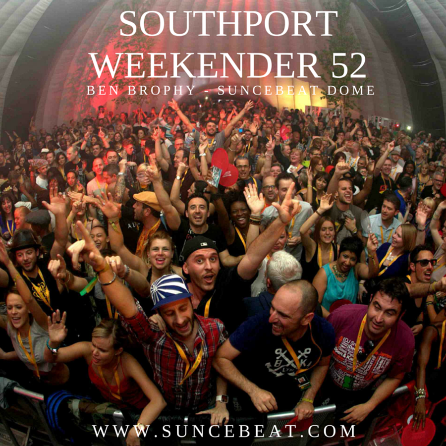 Southport Weekender 52 - Ben Brophy Suncebeat Dome Set by BBB - Ben ...
