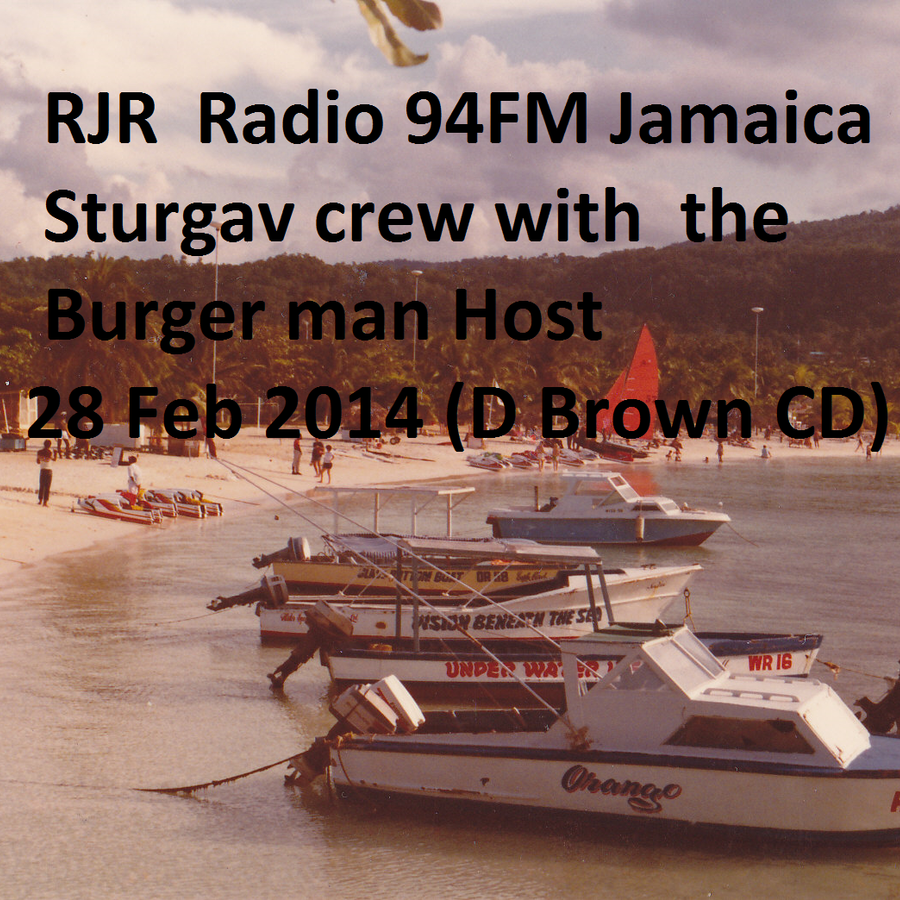 RJR Radio 94 FM -Jamaica ( Sturgav crew with the Burger Man Live) 28 ...
