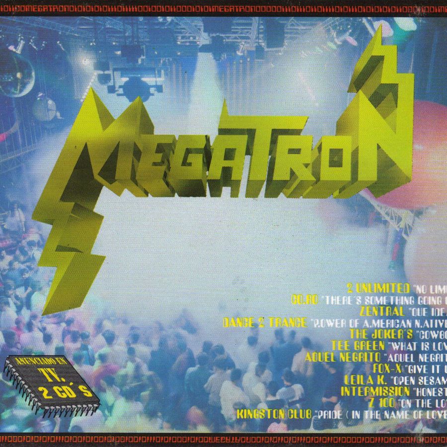 Megatron Vol.1 (1993) CD1 by Musica Discoteca Anos 90 | Mixcloud