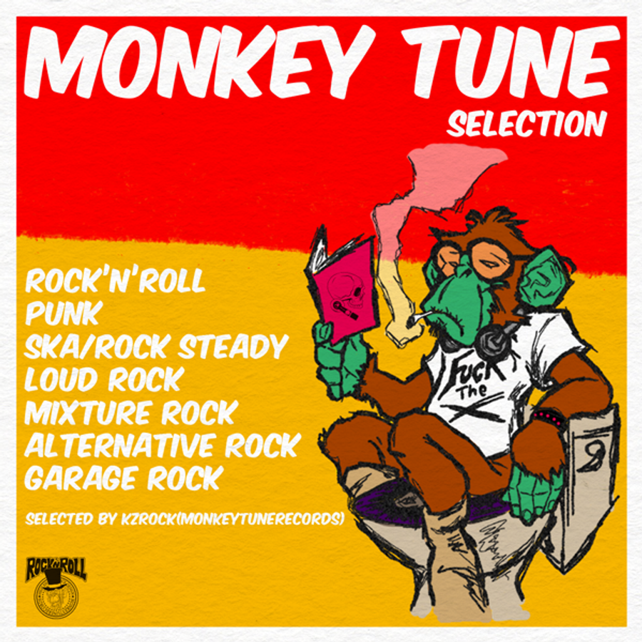 MONKEY TUNE SELECTION Vol.82 -mixture rock mix- by kzrock(ROCK DJ ...