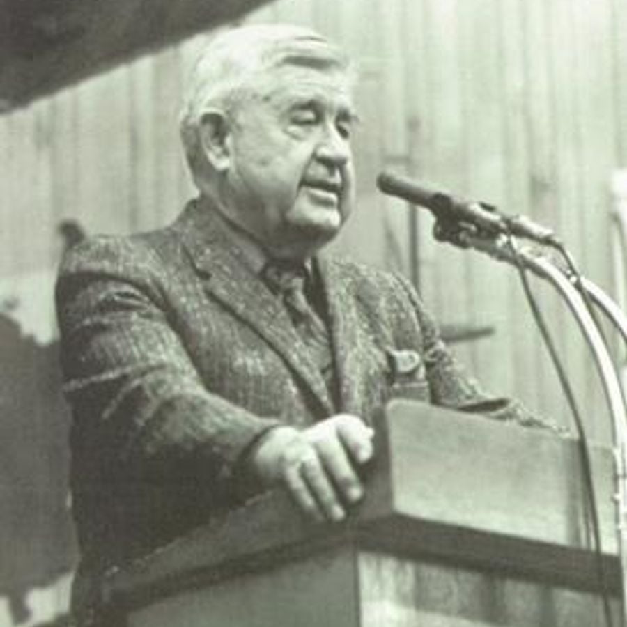 Dr. John R. Rice preaching at Highland Park Baptist Church/Tennessee ...