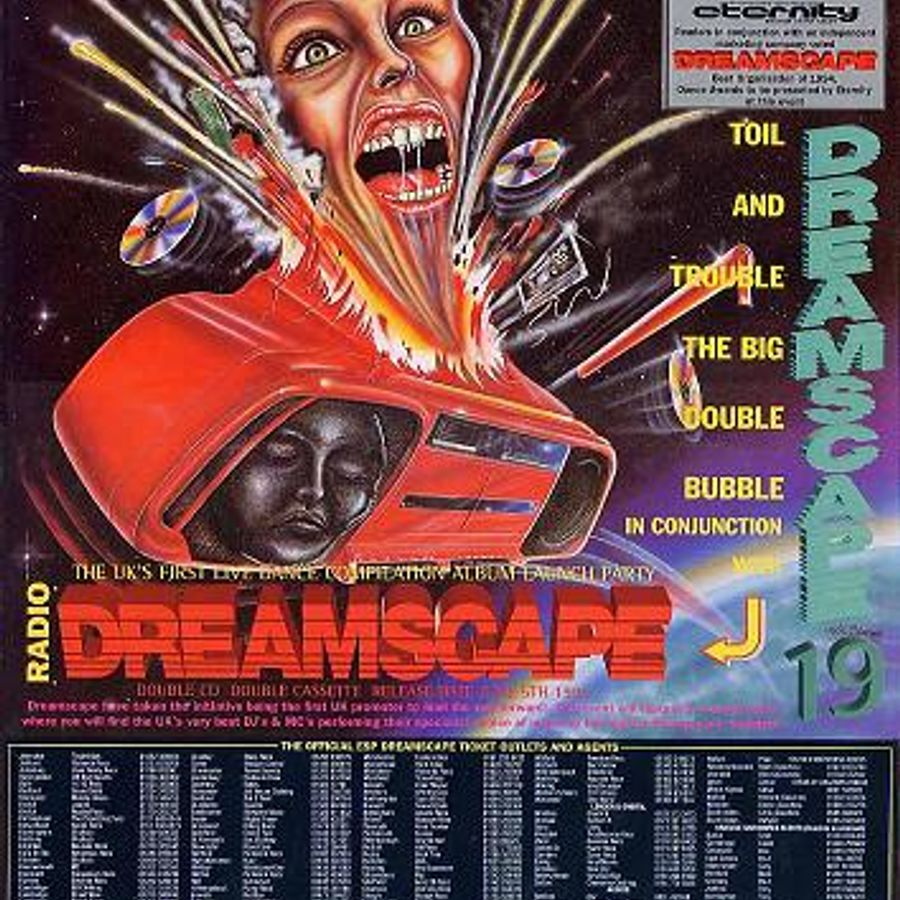DJ Vibes Dreamscape 19 'Toil and Trouble' 27th May 1995 by Old Skool ...